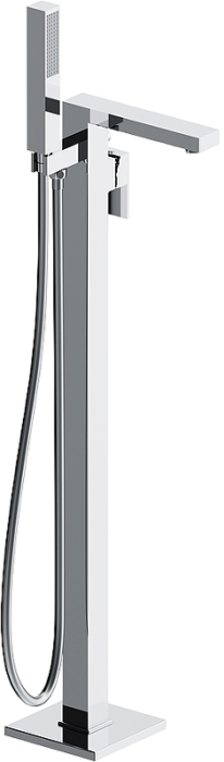 Напольный смеситель для ванны с душем Damixa Gala 535000000, хром