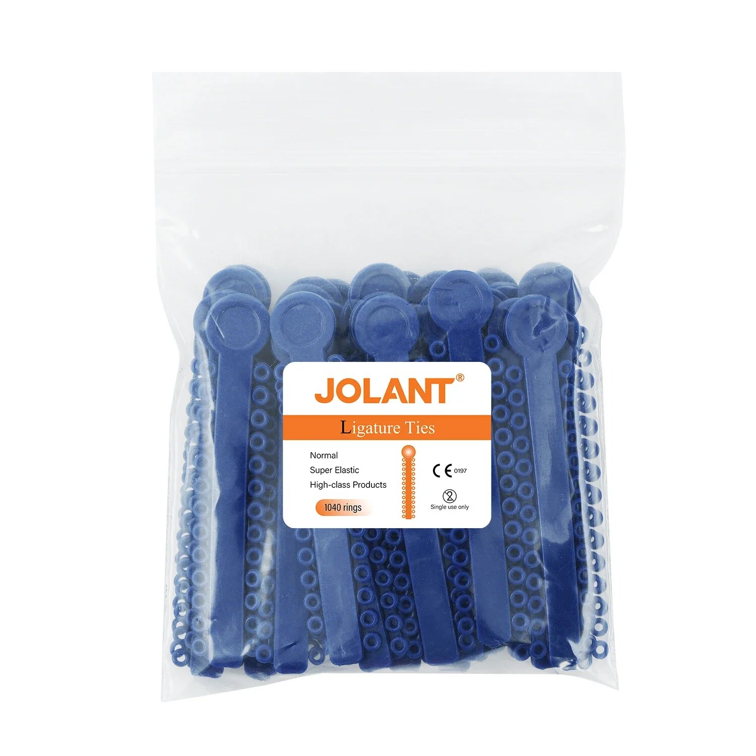 JOLANT Ортодонтические лигатуры силиконовые 1040 штук No.31