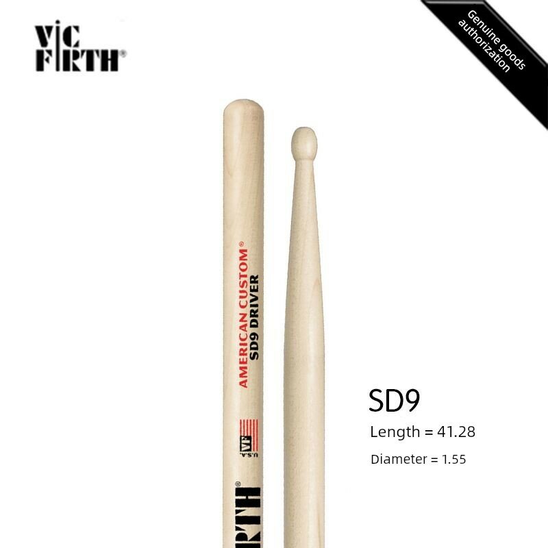 VicFirth Американская серия VFSD SD2SD4SD10sd12sd6sd5 небольшой малый барабан кленовая барабанная палочка sd9