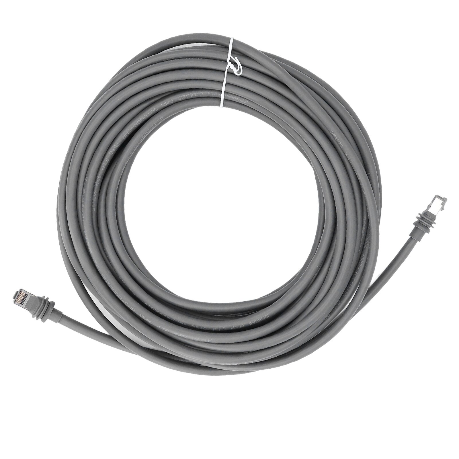 Водонепроницаемый кабель Cat6 IP68 15.5м 2 Гбит/с для наружной прокладки