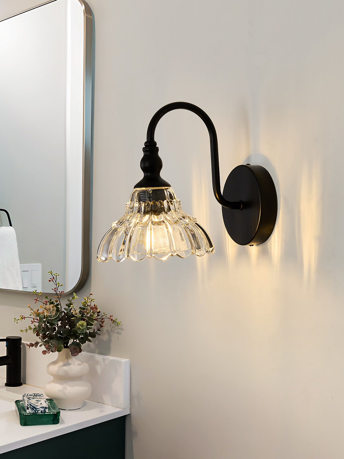 Настенный светильник бра E27 над кроватью, ванная, гостиная