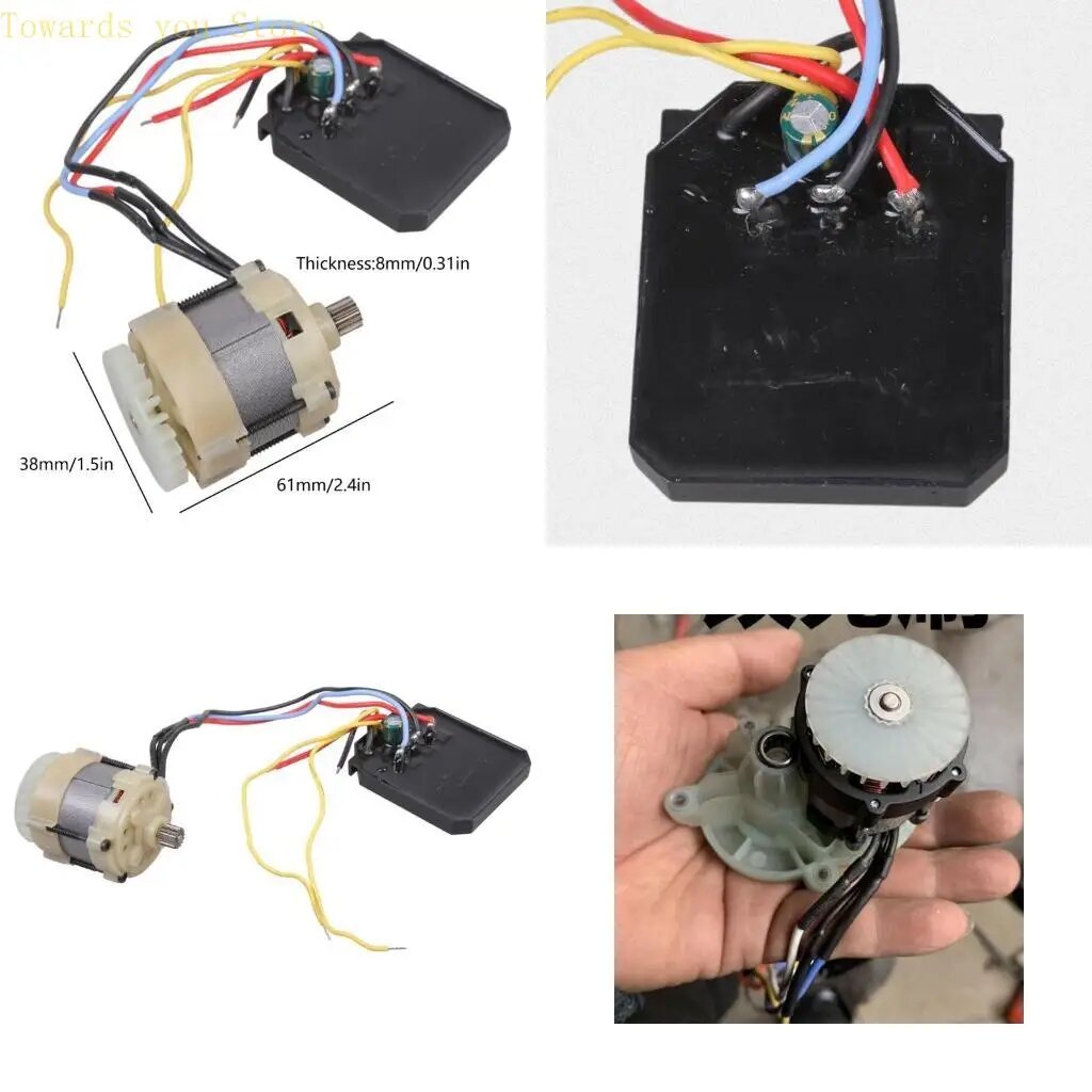 Бесщеточный двигатель Q9QF 21В 14 зубов