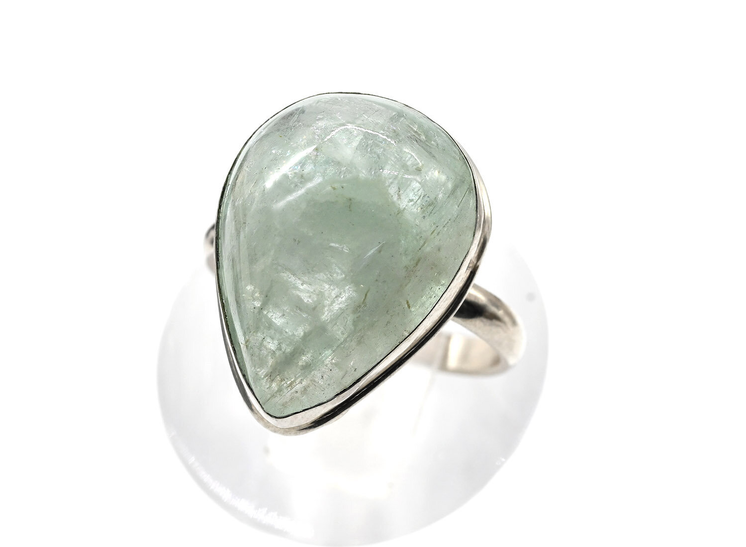 Кольцо, аквамарин