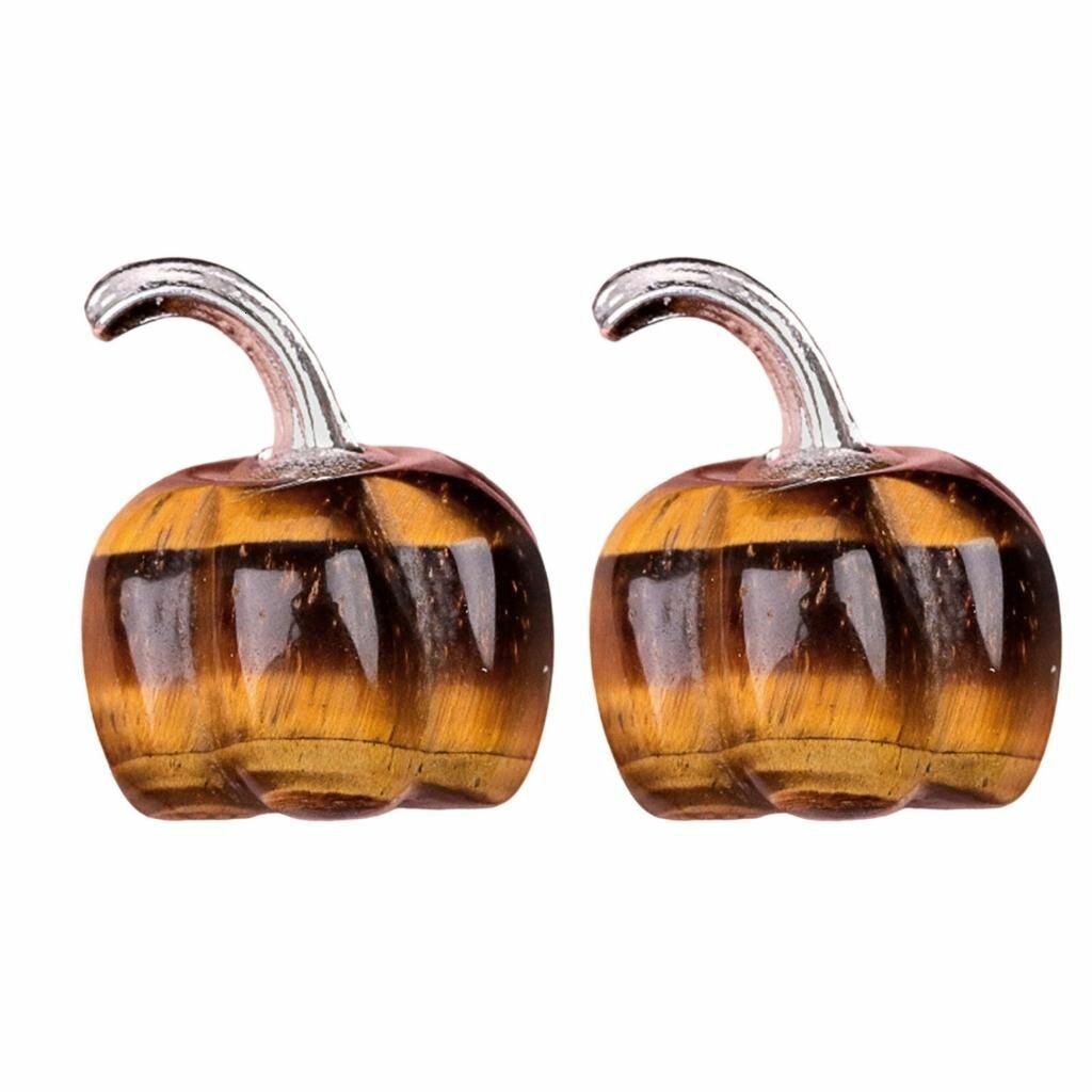 Хрустальные фигурки тыквы