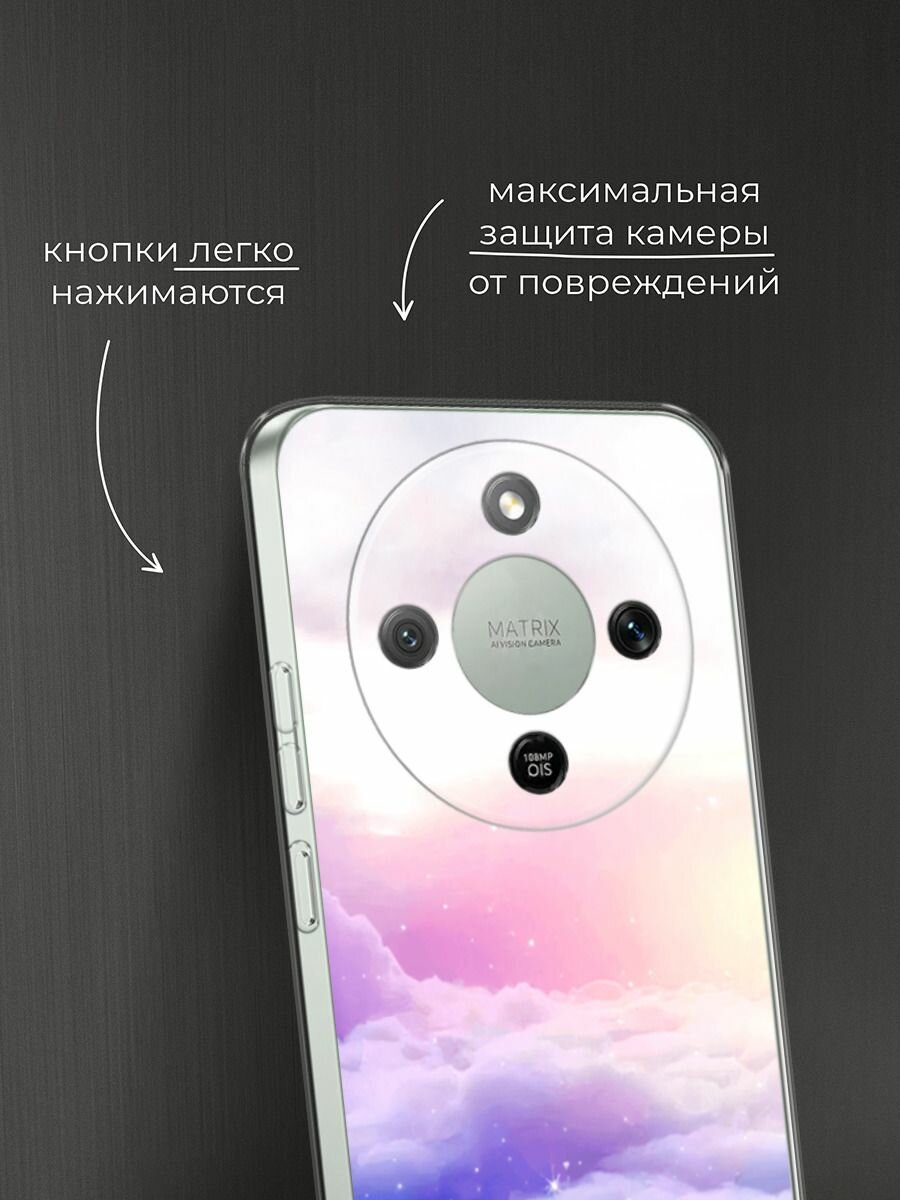 Силиконовый чехол на Honor X9d / Хонор X9d с принтом Небеса — фото 1