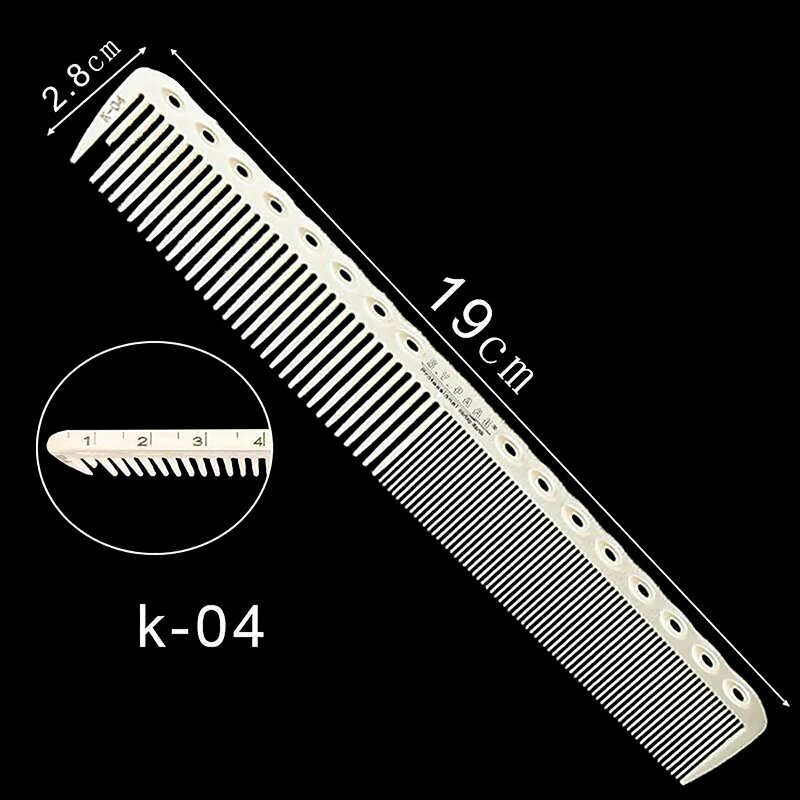 Профессиональная расческа K-04, 19см, 2.8см