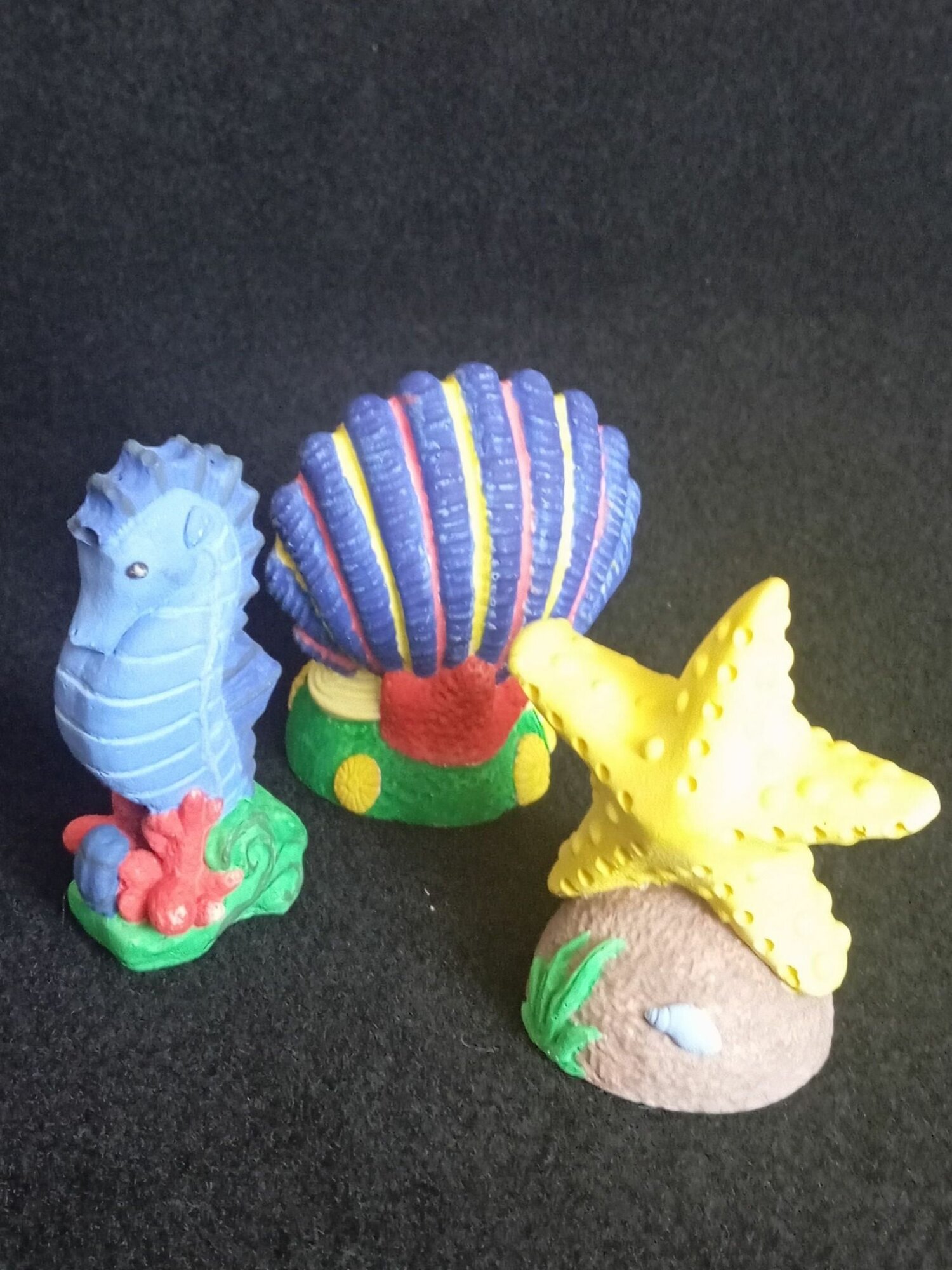 Раскрась "Морскую братву" набор 3D гипсовых фигурок (3 шт)