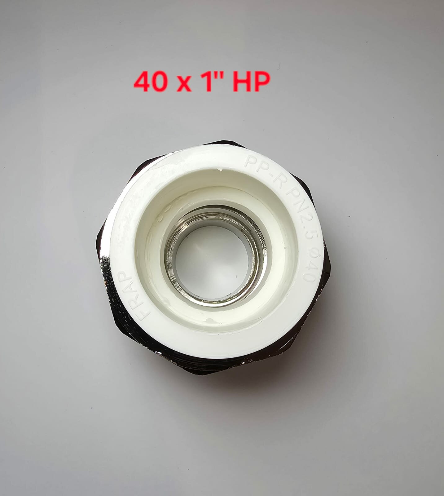 Американка ПП наружная резьба 40х1" НР, (Муфта разъемная ПП с наружной резьбой