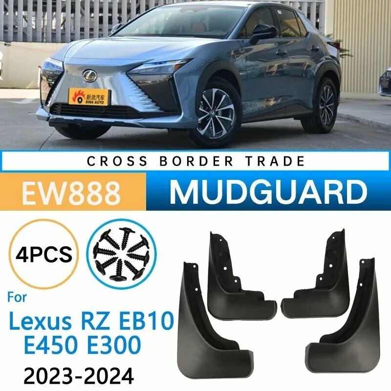 Крыло для автомобиля, арт. Lexus RZ EB10 E450 E300 2023 2024 Брызговики передние и задние крылья автомобильные аксессуары