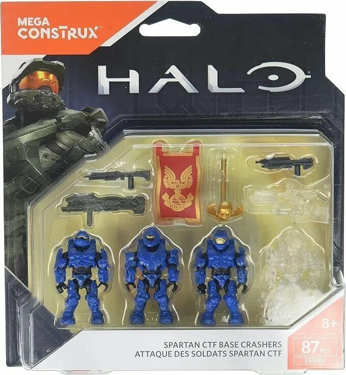 Разрушители базы Mega Construx Halo Spartan Ctf