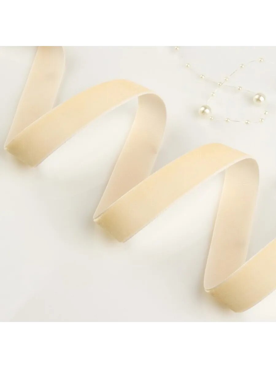 Элегантная бархатная лента для декора и рукоделия