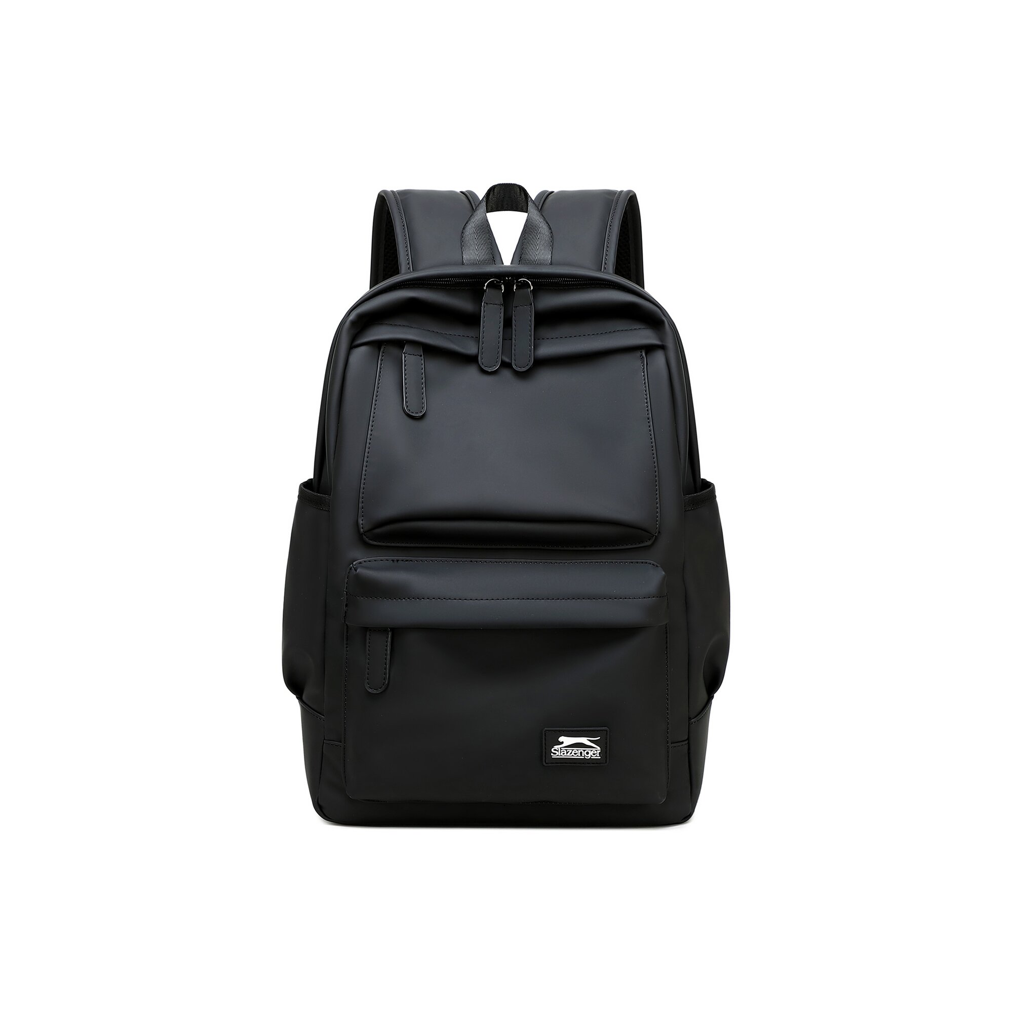 Рюкзак мужской Slazenger из PVC и мягкой кожи, черный, upgraded-obsidian black