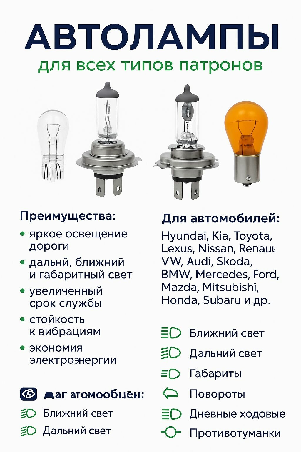 Лампа 12W W16W 16W W2.1x9.5d BOSCH ECO 1987302821 (1987302821)