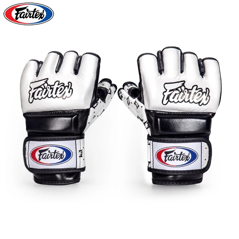 Боксерские перчатки Fairtex Fgv17 M, Blackwhite