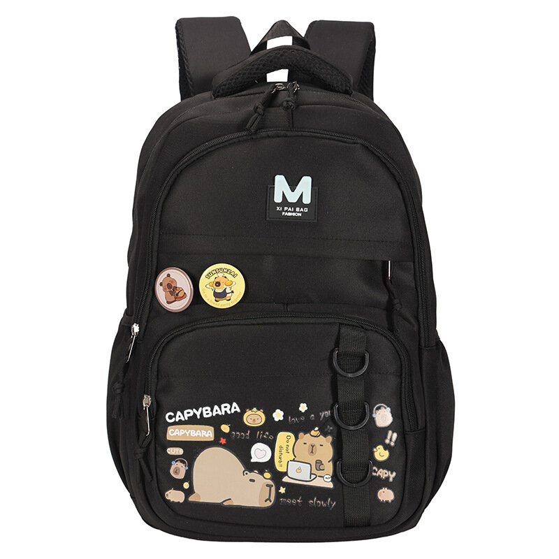 Новый студенческий школьный портфель, портативный женский школьный учащийся средней школы, учащийся средней школы, большой вместительный рюкзак для студентов колледжа, рюкзак для снижения нагрузки