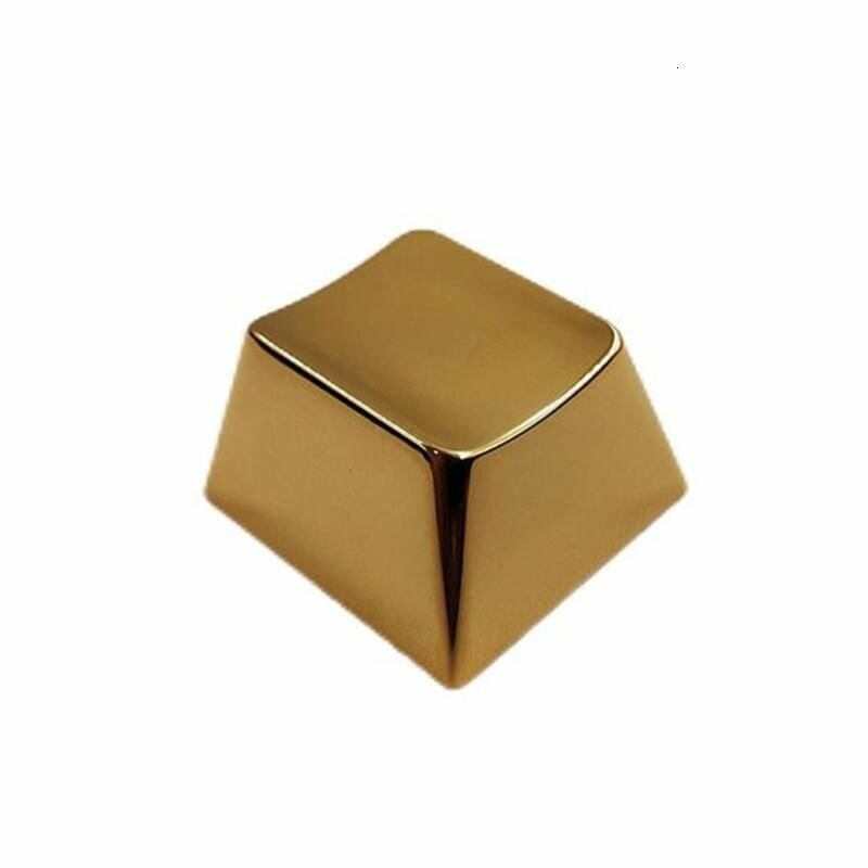 Металлические кейкапы Cherry для механических клавиатур, Золото