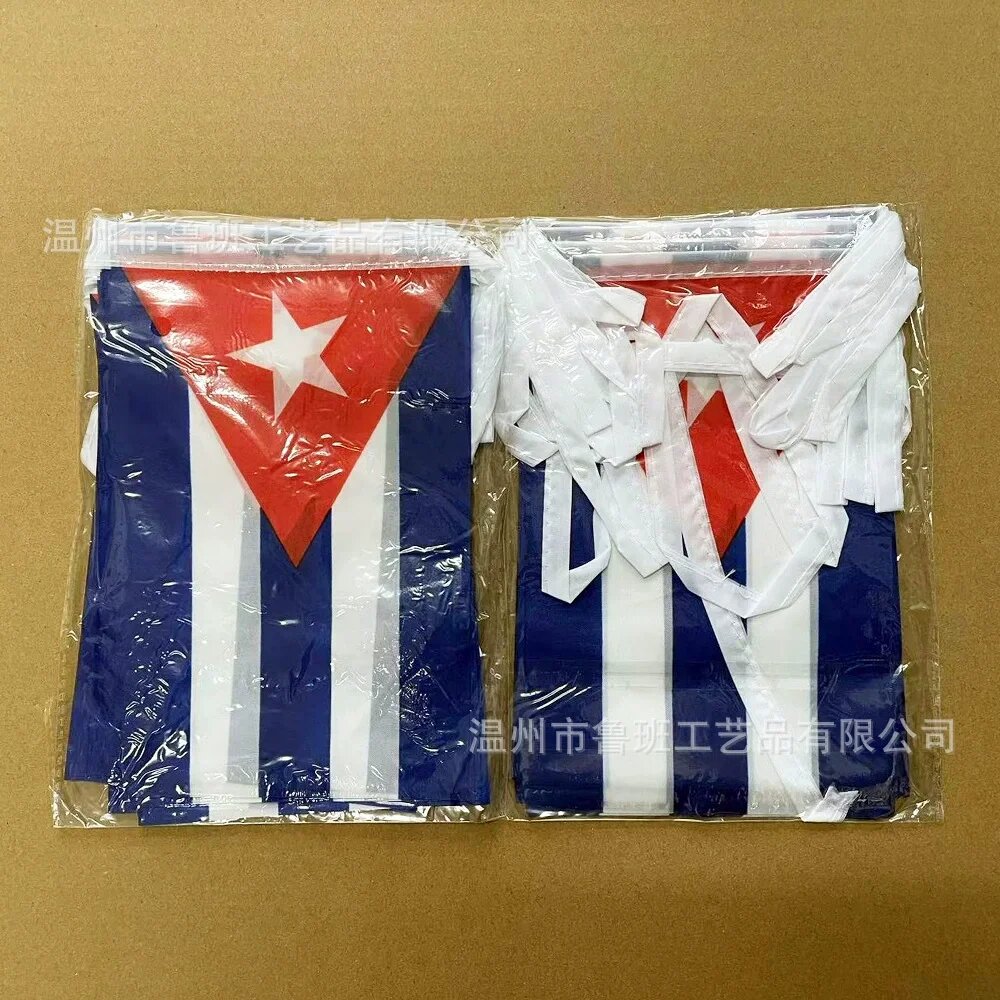 Флаги Куба TIKI FLAG полиэстер 14x21 см 20 шт 50 package