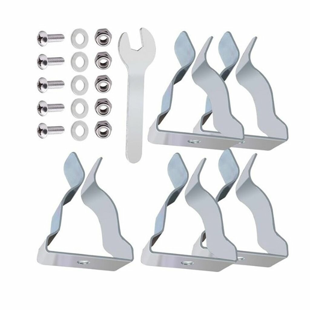 Комплект из 5 предметов, комплект пружинных зажимов для крышки наружного люка подвального окна