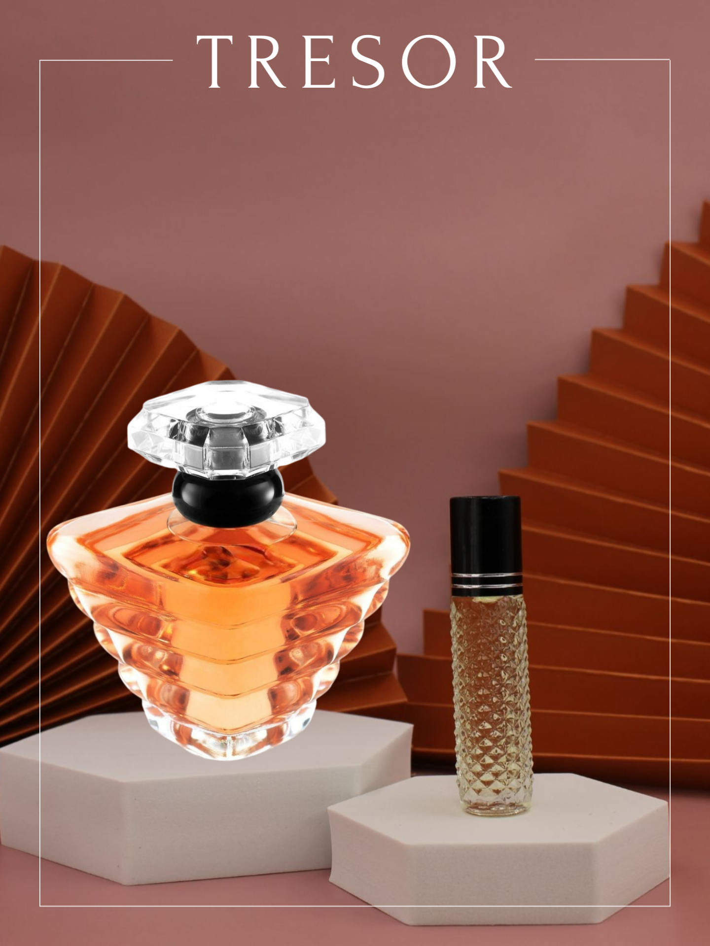 Духи масляные Tresor; Timeless Perfume; Трезор роликовый флакон 8 мл