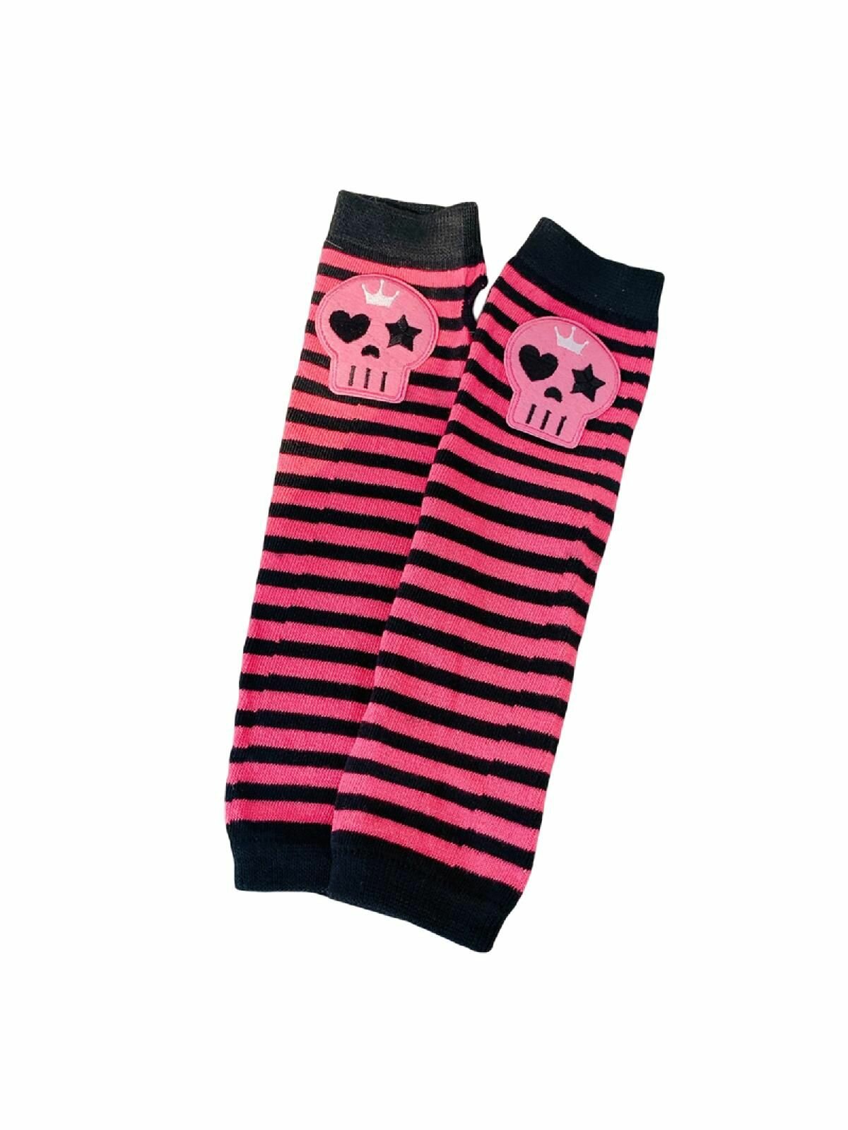 Накладки на Руки с Черепом в Полоску, 4