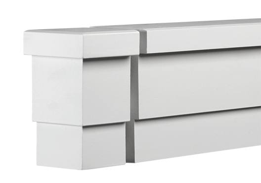 Торцевой Элемент Европласт Фасадный 4.04.132 Ш90хВ152хГ90 мм.