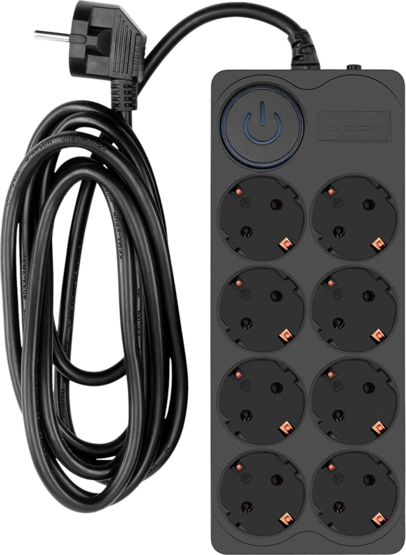 Сетевой фильтр Ippon BK-8-EU-3-16-B черный