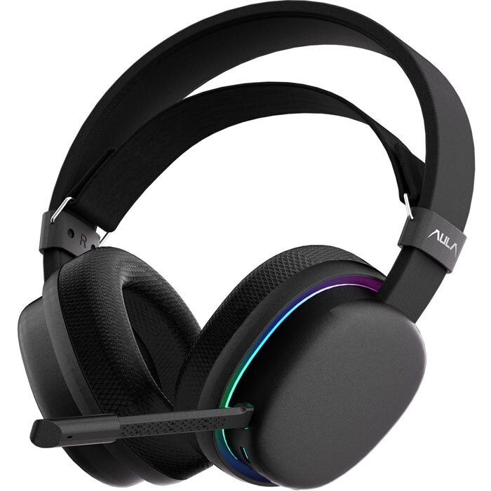 Bluetooth наушники с микрофоном Aula G7 беспроводная полноразмерная гарнитура - чёрные