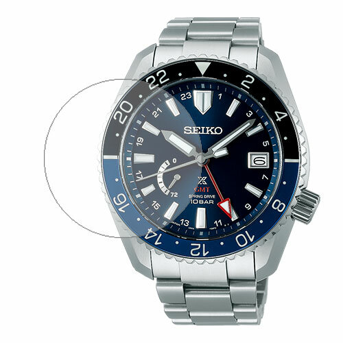 Скрин Мобайл защитный экран для часов Seiko SNR033J1 из гидрогелевая плёнка прозрачная