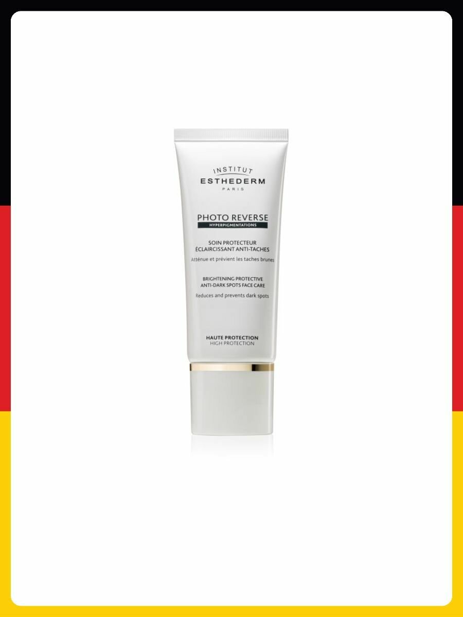 Средство солнцезащитное Institut Esthederm Photo Reverse Brightening Protective Anti-Dark Spots Face Care brightening protective care against pigment spots high UV protection SPF 50, 50 мл