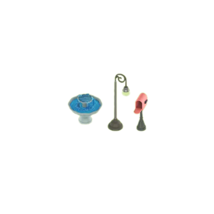 POP MART Elf Courtyard Equipment Креативные загадочные боксы, Confirmed-Wishing Pool (Open)