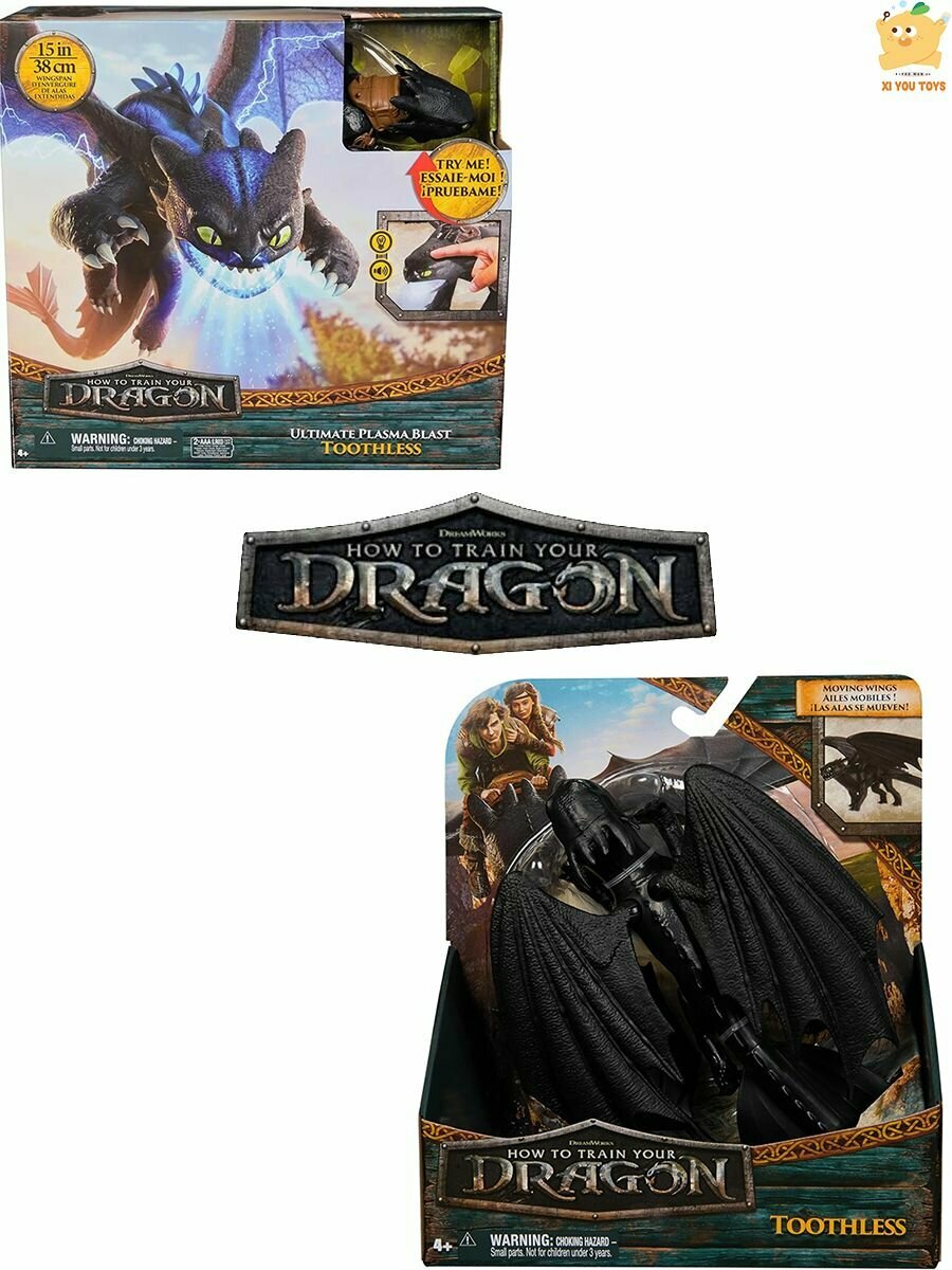 Игрушки Шарнирные Дракон Spin Master How To Train Your Dragon 2-piece Set / Игровой Набор Как Приручить Дракона Подходит Для Детей От 4 Лет.