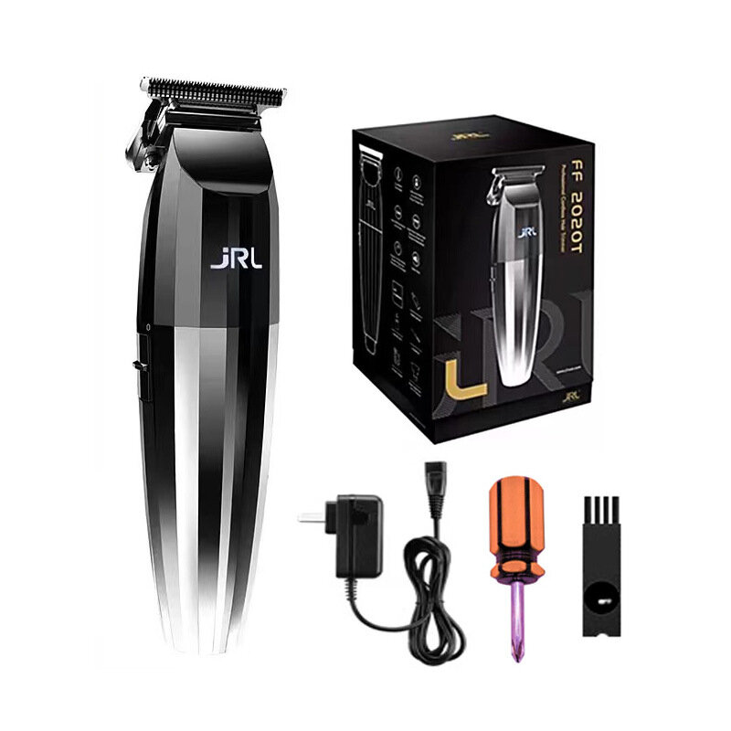 JRL Professional Машинка для стрижки 2020C, серебристый, черный