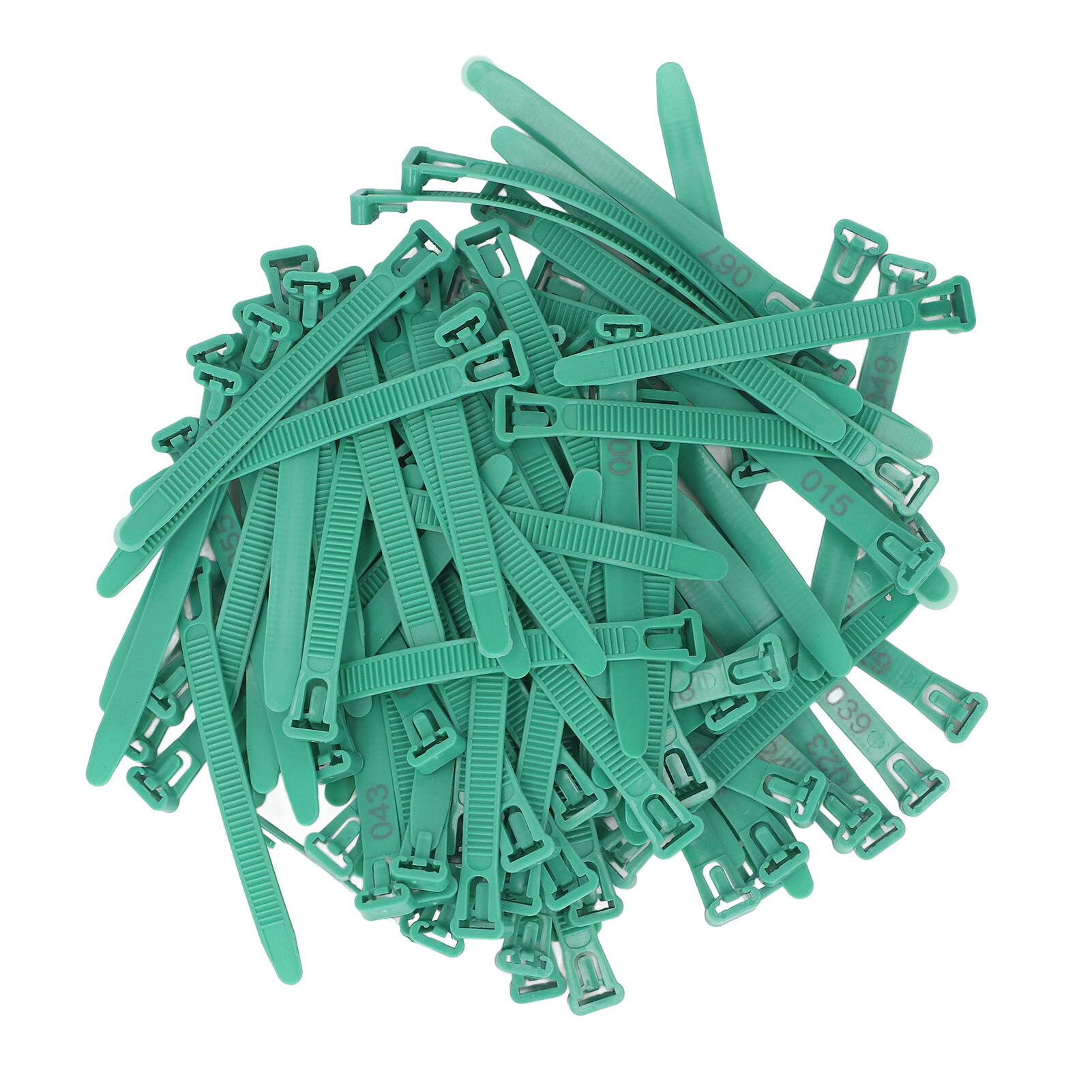 Кольца для куриных ножек 1-100 пронумерованные идентификационные бирки для куриц многоразовые для уток, цыплят, кур, голубей, гусей зеленые