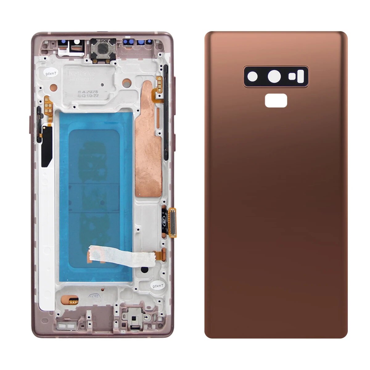 TFT Note9 Дисплей для Samsung Galaxy Note 9 ЖК-дисплей с сенсорным дигитайзером для Samsung Note 9 N960F/DS Замена экрана с рамкой Gold FrameCover