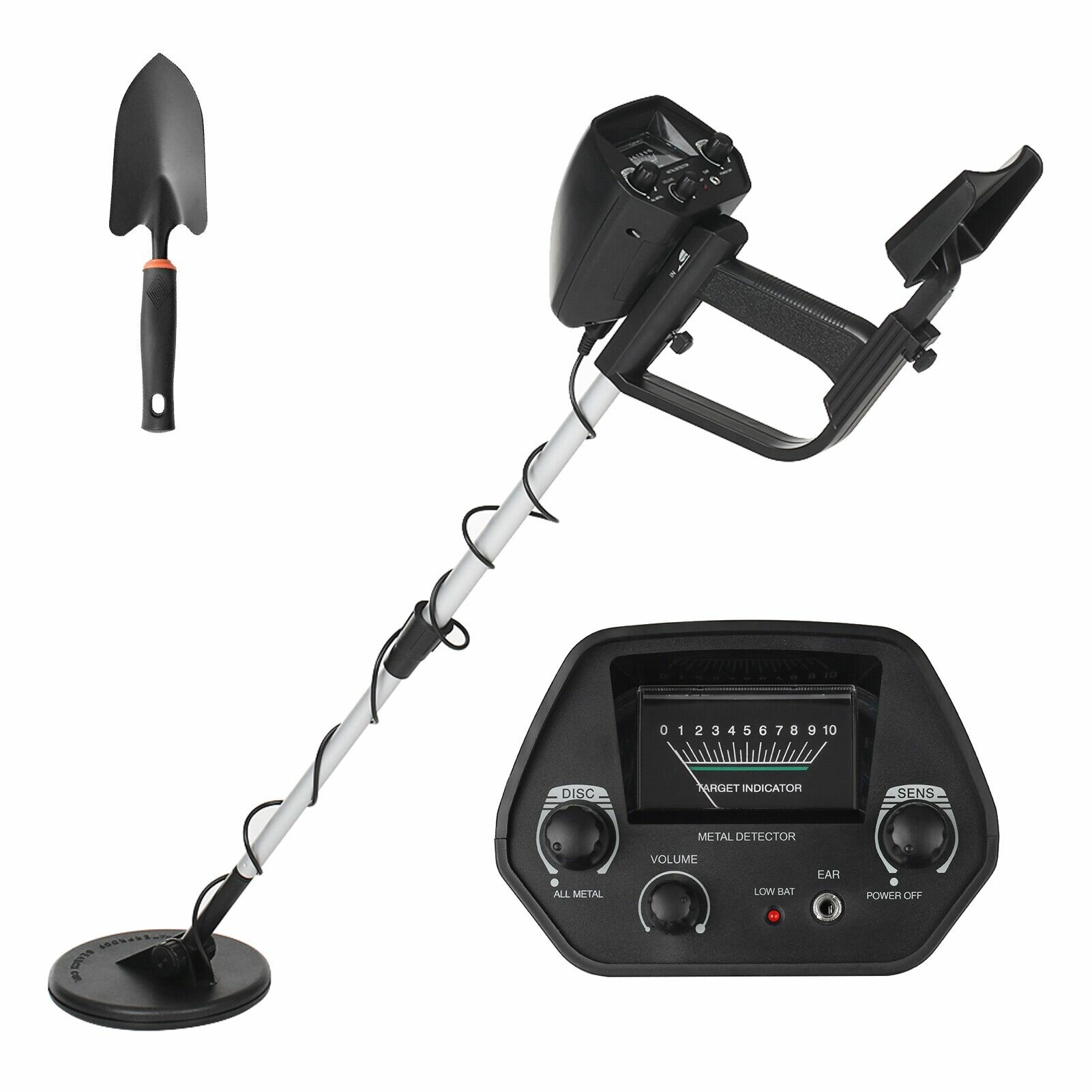 Детский подземный металлоискатель с лопатой