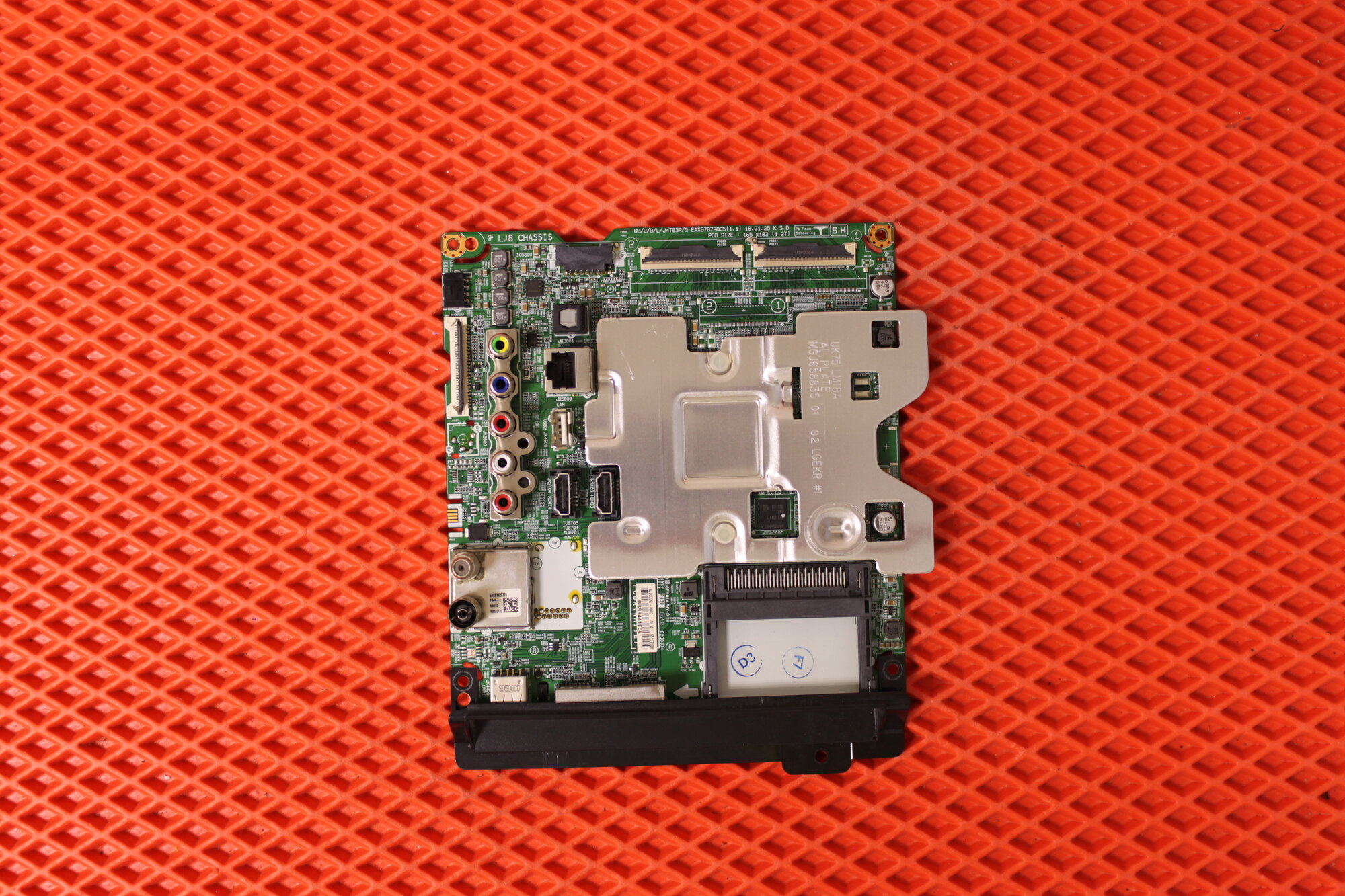 Основная плата (MAIN) EAX67872805 (1.1) для телевизора LG 43UK6750PLD в надёжной упаковке