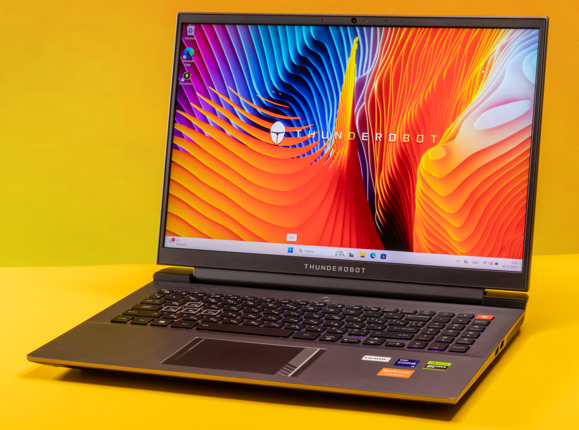 Ноутбук игровой Thunderobot Zero Ultra XT (4K ,16", 120Гц, i9-13900НX, RAM 16ГБ, RTX 4080 12 Gb, SSD 1TB + 1TB / Win11)