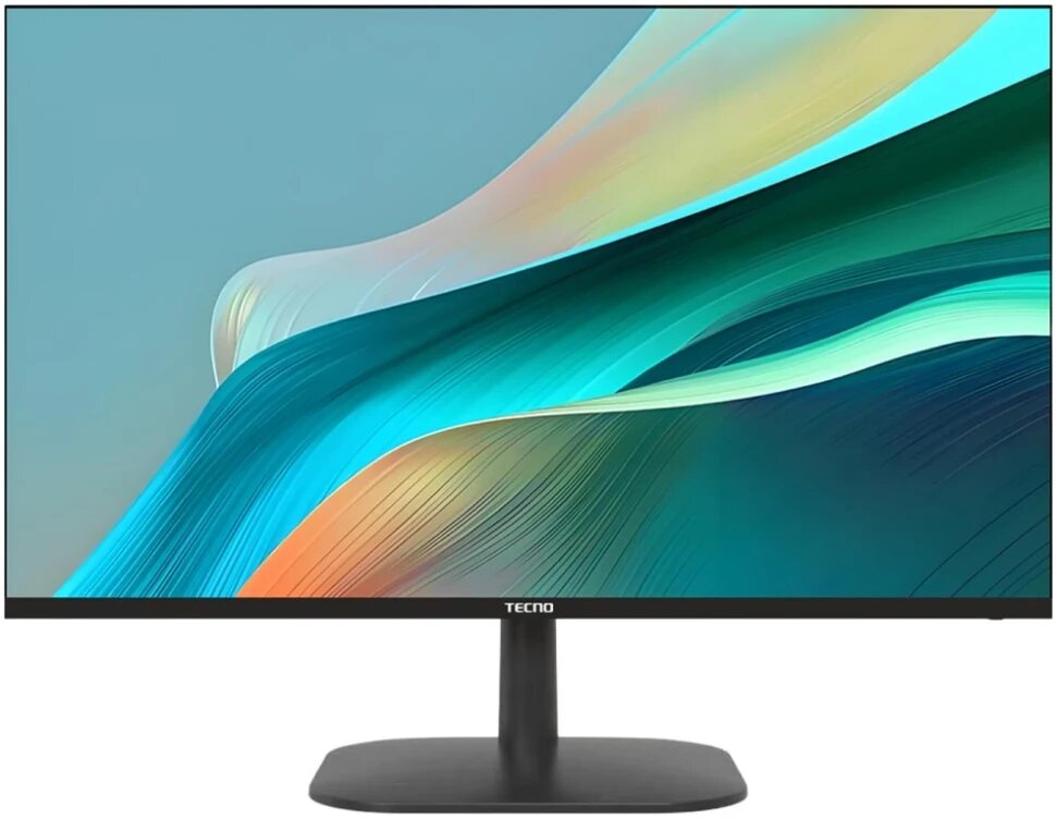 23.8" Монитор Tecno MegaView SE AXS24BC1, 1920x1080, 100 Гц, ELED, IPS, черный