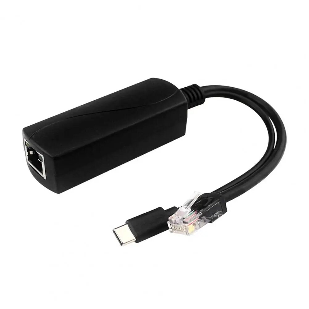 BLUELANS Портативный PoE-сплиттер Gigabit для камеры видеонаблюдения