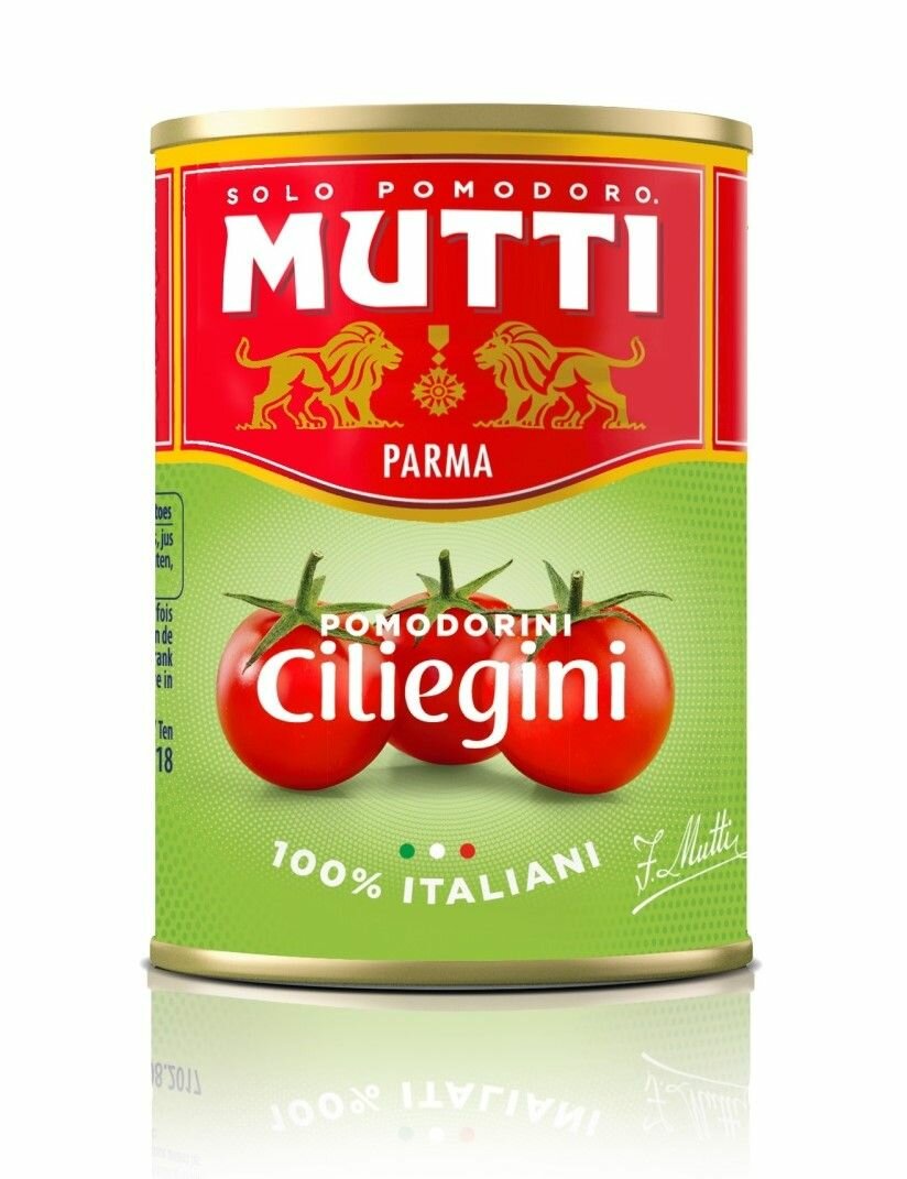 Томаты черри Mutti в томатном соке 400 г x 3 упаковки