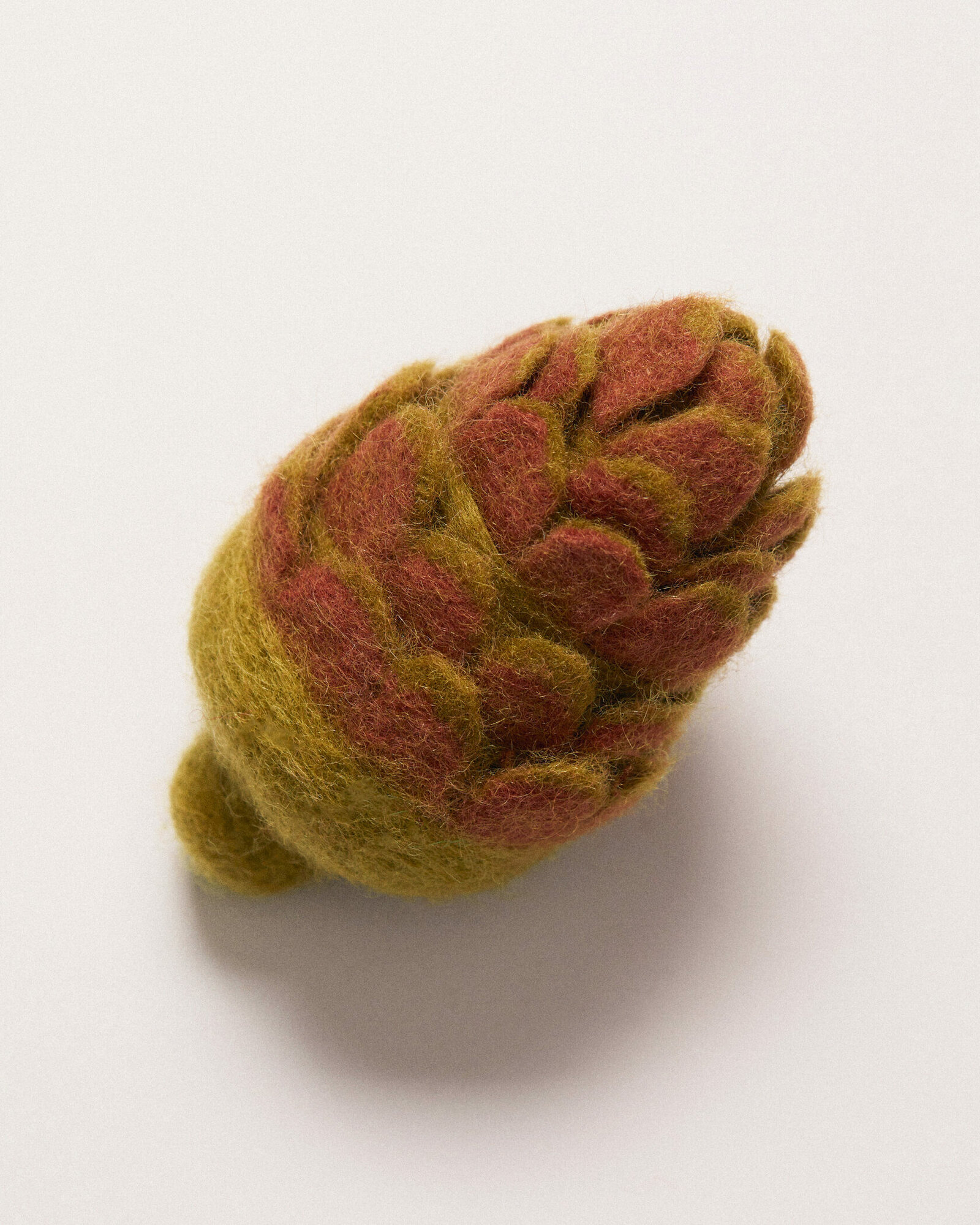 Артишок или шишка, ручная работа, шерстяная игрушка, NOVEM KIDS