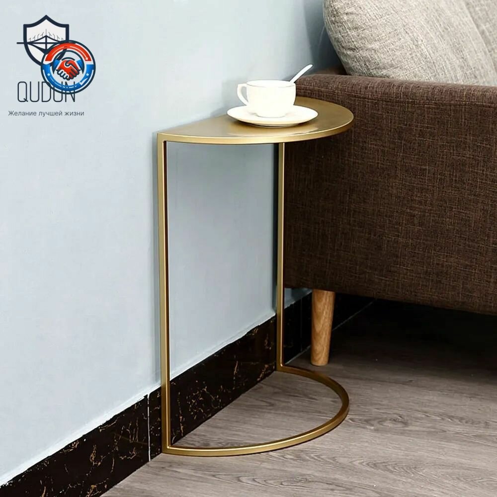 Консоль металлическая узкая для прихожей, лаконичный столик под декор и ключи, компактная консоль для спальни и гостиной, стильная мебель для холла и коридора