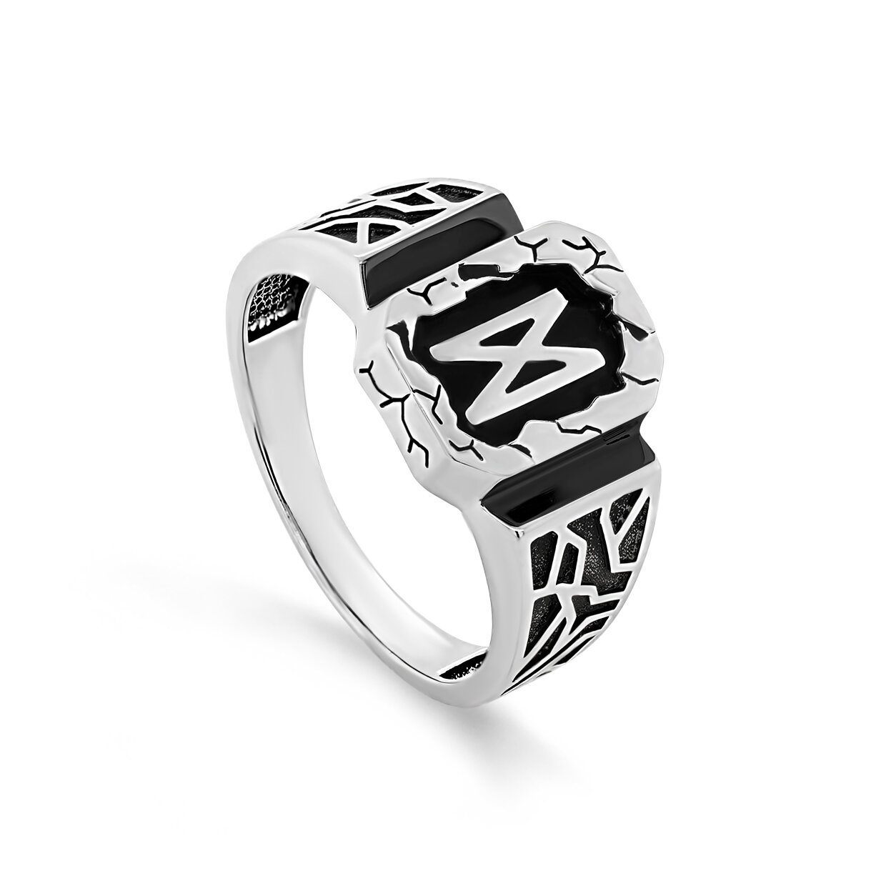 Кольцо, серебро, 925 проба