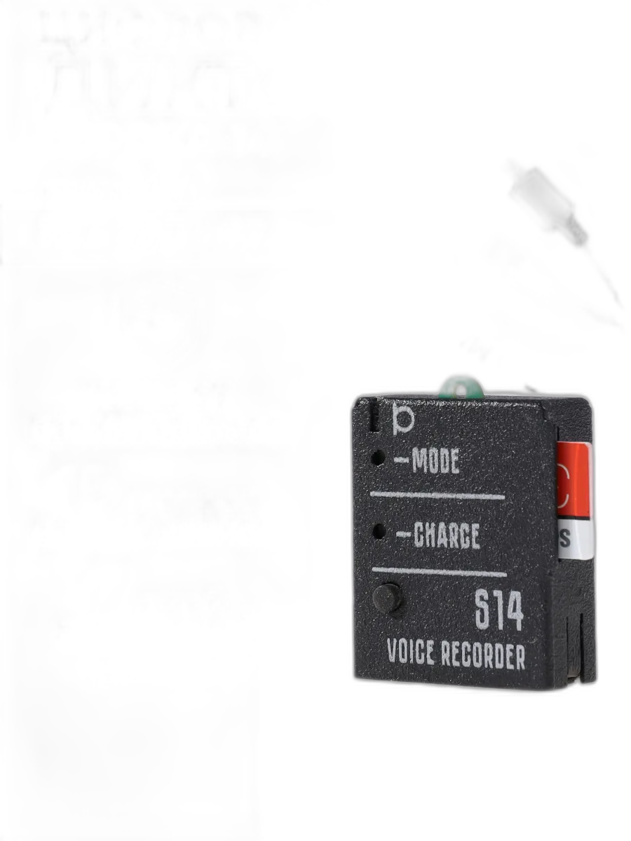 Мини диктофон С14+внеш. микр. 1м для записи