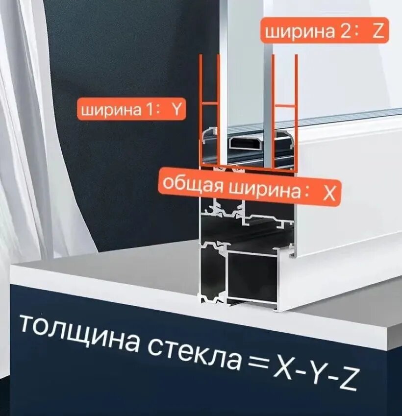 Магнитная щетка для мытья окон 1 шт. Для стеклопакетов 5-25 мм, регулируемая мощность магнита — фото 1