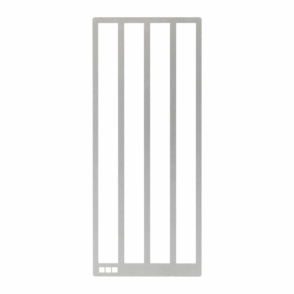 Металлическая линейка-инструмент для страз и алмазной мозаики, 10 см, простое точное позиционирование, помощь новичкам и мастерам