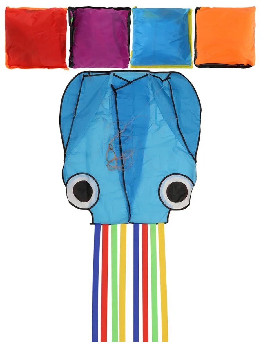 Серия Веселые забавы: Воздушный змей /Осьминог/(змей 78см,