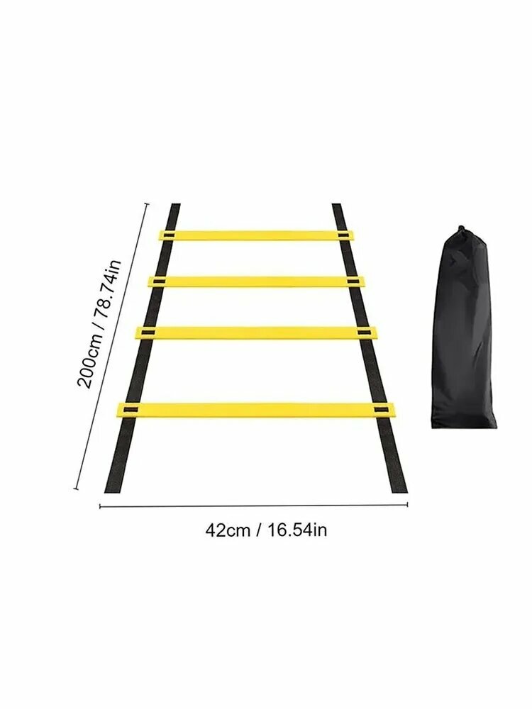 Гибкая лестница футбольная физическая тренировка веревочная лестница