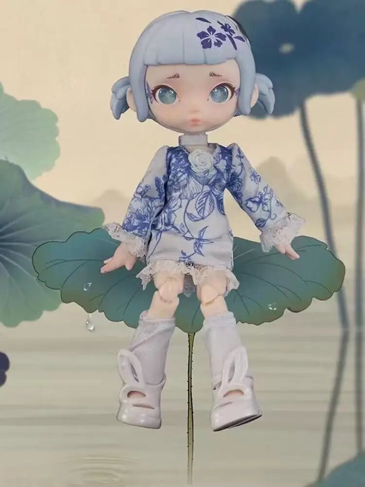 MINISO Laura плавающая фигурка moon white