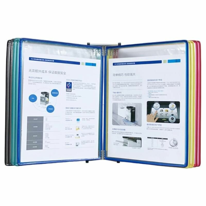 Настенные карманы для инструментов (10 отделений), Цвет - Вертикальный 10-страничный формат формата А4